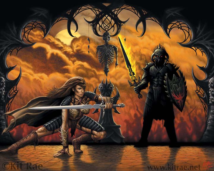 Valermos - Folded Black Damascus Special Edition Sword