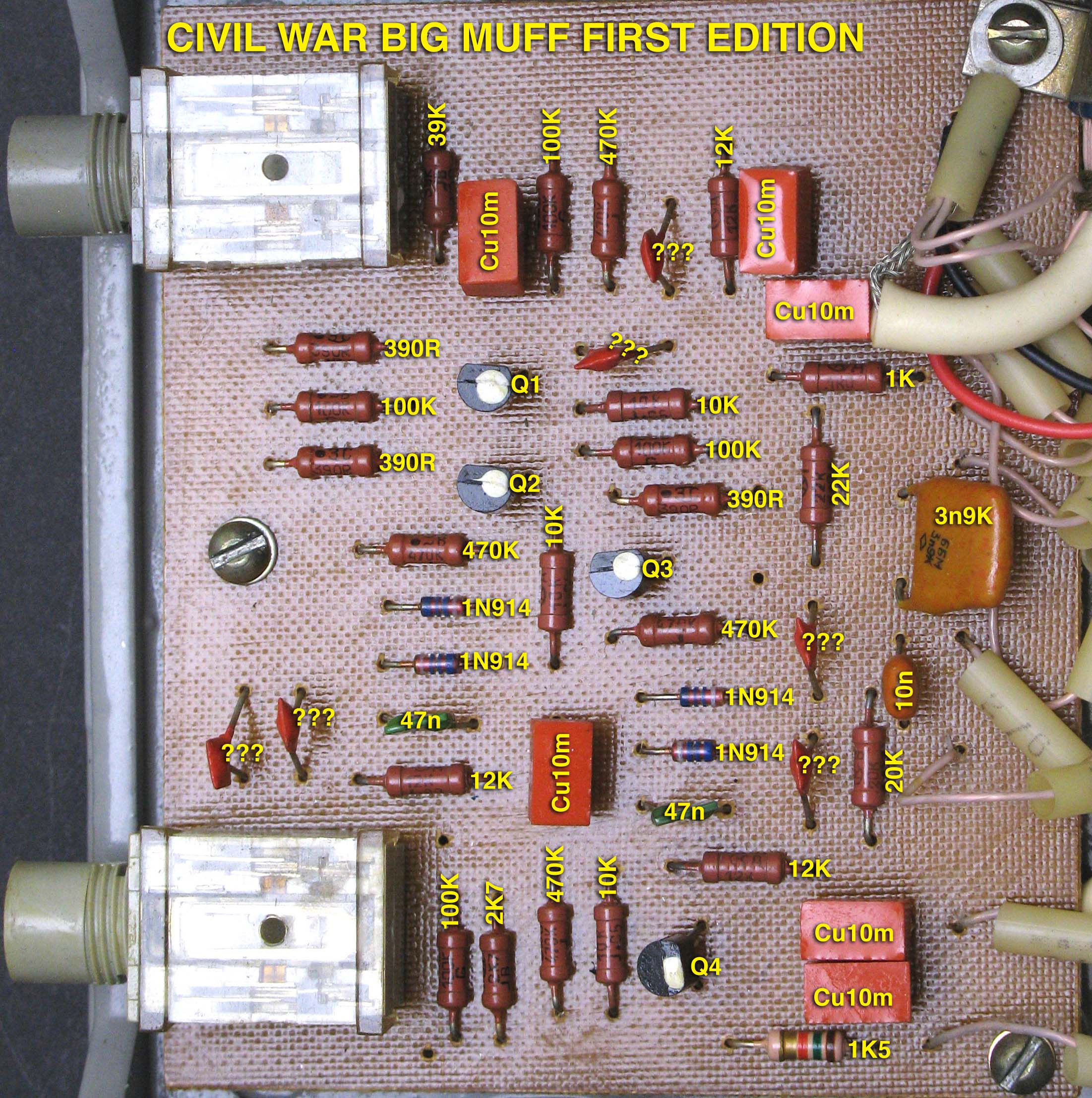 The Big Muff History of All Versions 2