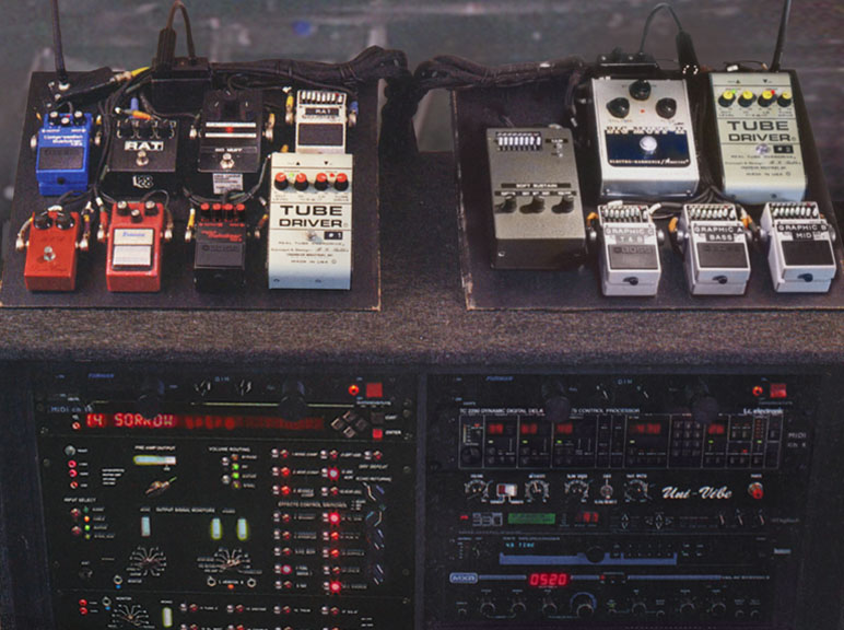 David Gilmour Tone Building