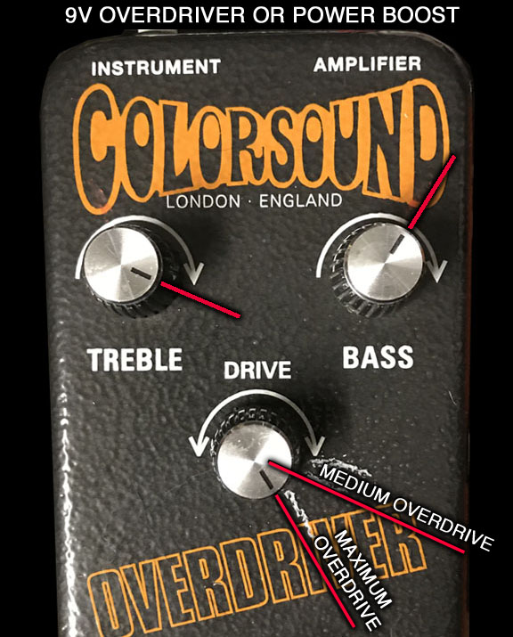 Colorsound Overdriver and Power Boost