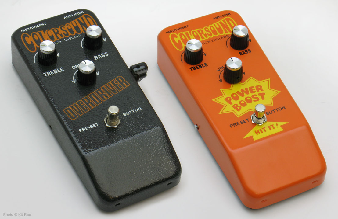 Colorsound Overdriver and Power Boost