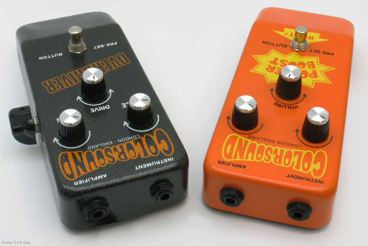 Colorsound Overdriver and Power Boost
