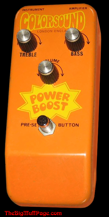 Colorsound Overdriver and Power Boost