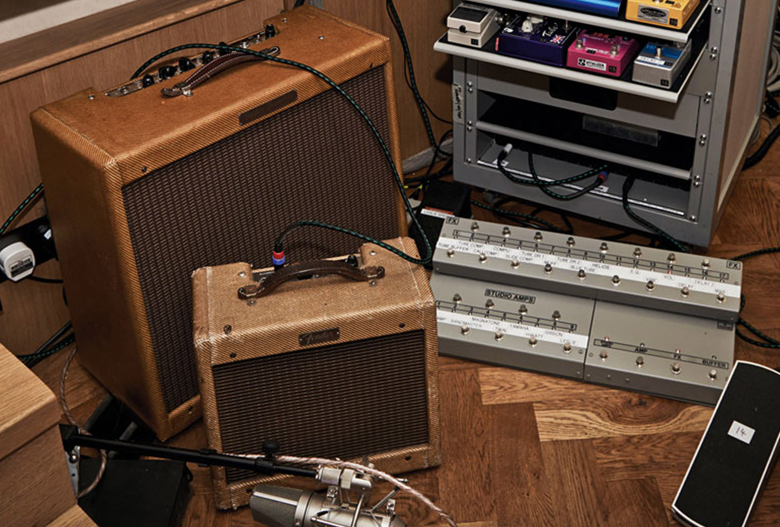 David Gilmour Tone Building