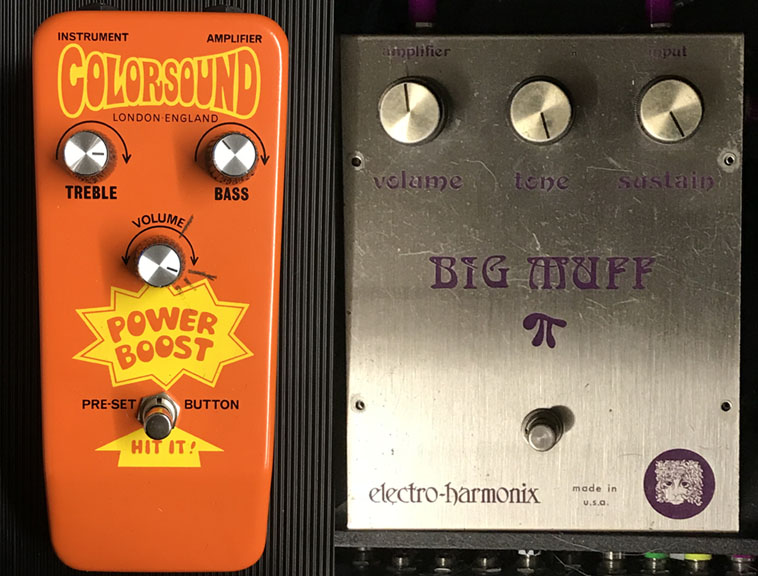 Colorsound Overdriver and Power Boost