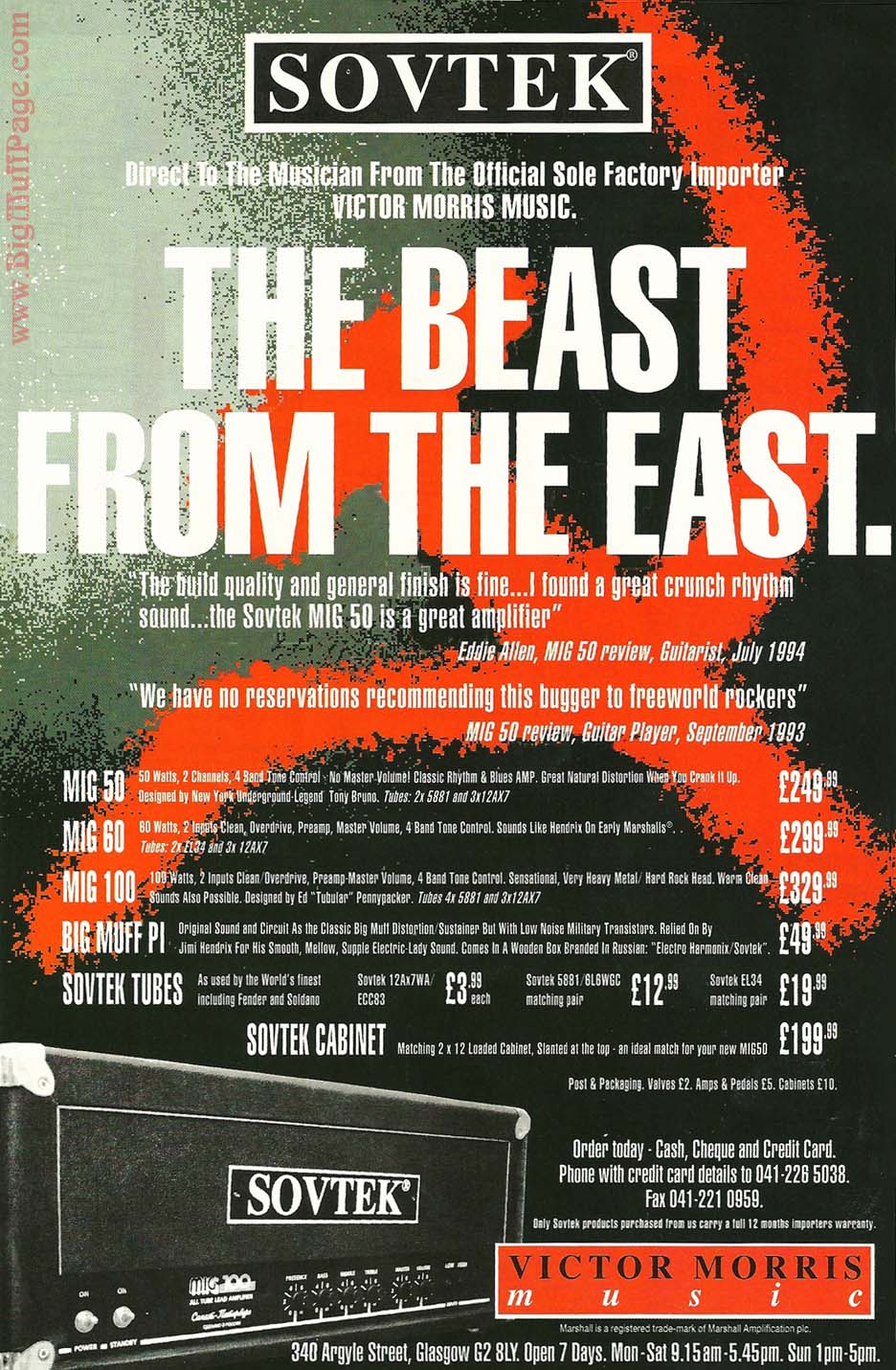 The Big Muff History of All Versions 2